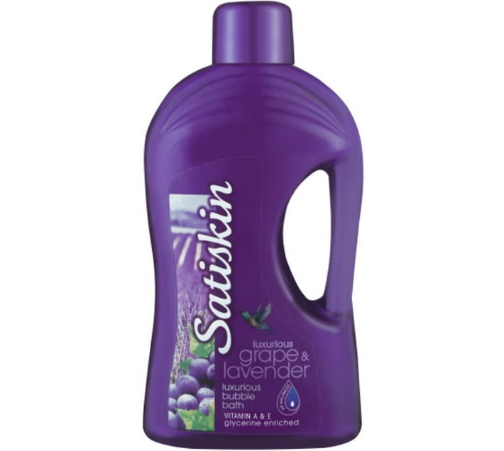 Buy Satiskin Grape & Lavender Luxurious Bubble Bath (2 L) in Bulk ...