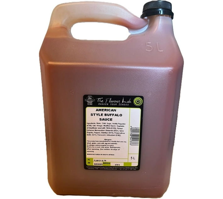 The Flavour Lab American Style Buffalo sauce - 5L (Restaurant/ Catering ...