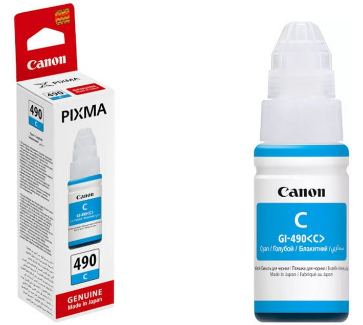 Buy Canon GI-490 Cyan Ink Bottle () in Bulk | Makro Business
