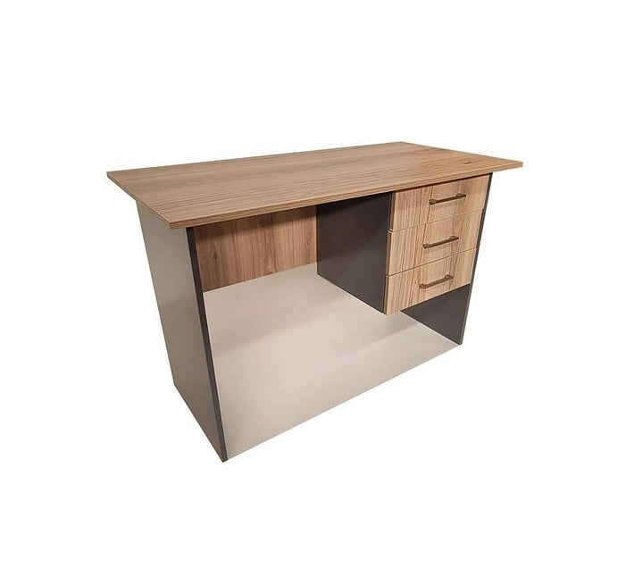 Someone’s in a Makro London 3 Drawer Desk 120cm - Sahara & Storm Grey Mood