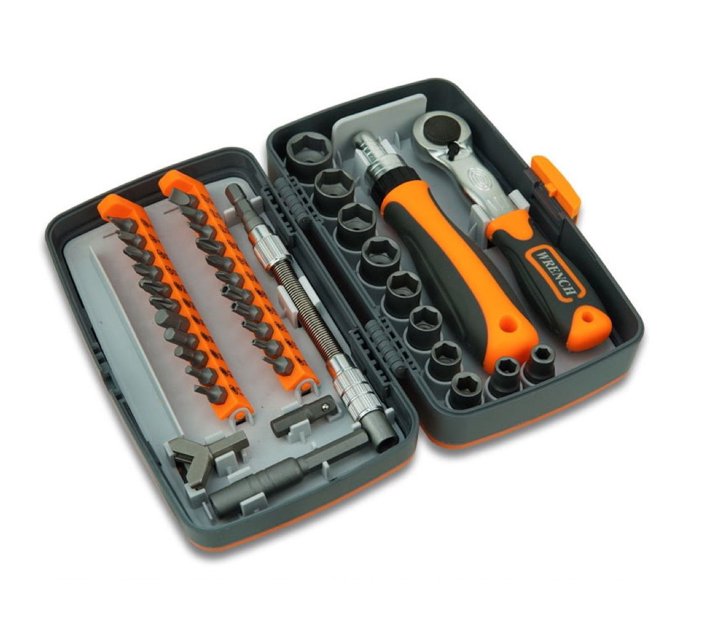 Someone’s in a Makro Tool Ratchet Screwdriver Set 38 In 1 Adjustable ...