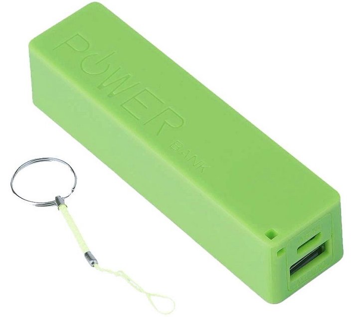 Geeko 2600 mAh Wired & Wireless Power Bank (Green, Lithium-ion, Fast ...