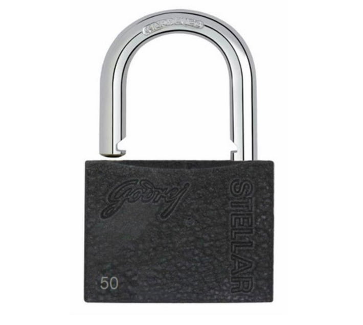 Someone’s in a Makro Godrej Stellar 50mm Iron (Grey) Padlock Mood