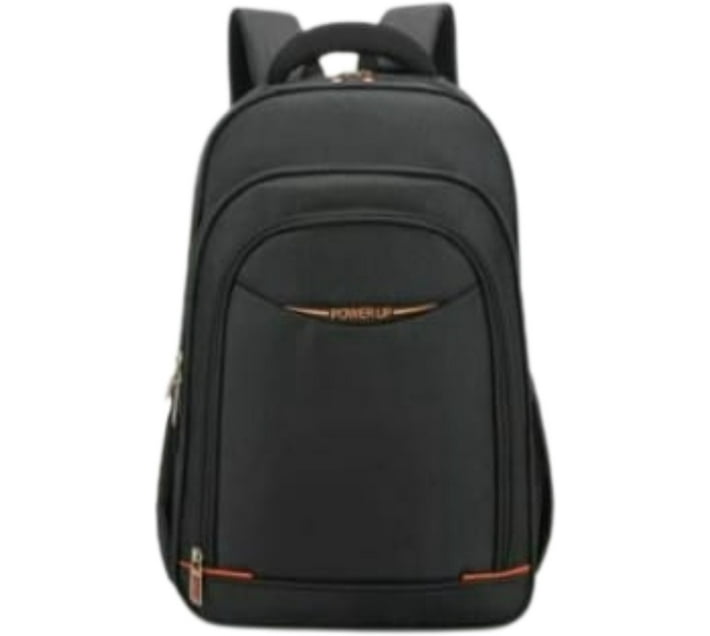 Power Up 18" School Back Bag Black 22000 ml Backpack (Black) | Makro