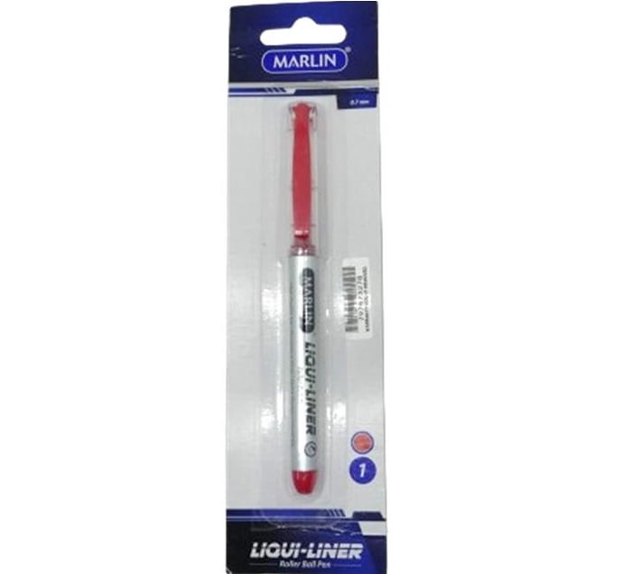 Someone’s in a Makro Marlin Liqui Liner Roller Ball Pen Red Single – Mood
