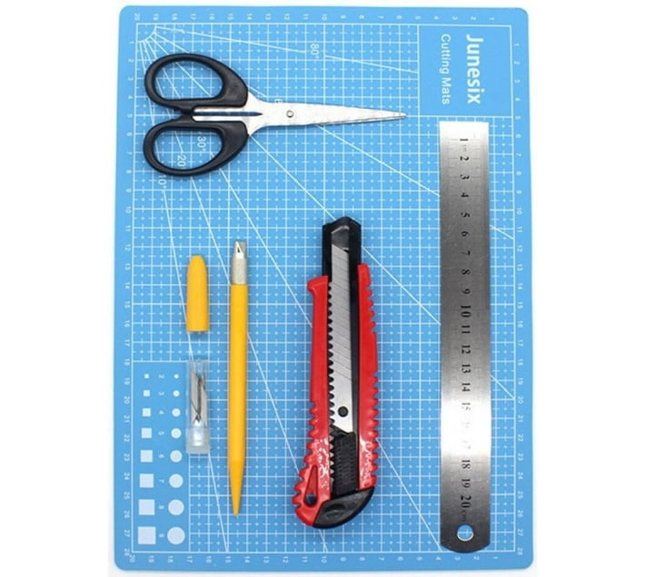 The Good Sport Sewing Craft Self Healing Cutting Mat A4 set 3mm Double ...