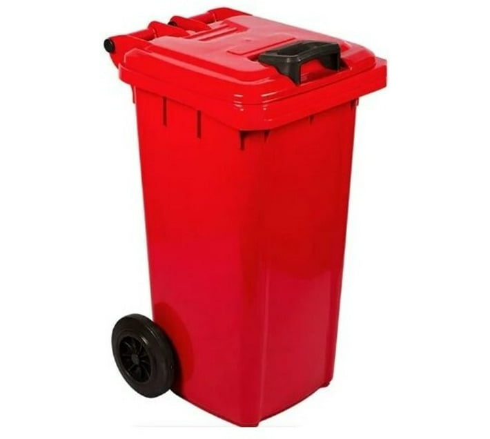 Buy SABS Approved Wheelie Bin 240L Plastic Dustbin (Red) in Bulk ...