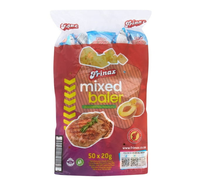 Buy Frimax Naks Maize Snacks Balers Mixed Corn (50 x 20g) in Bulk ...