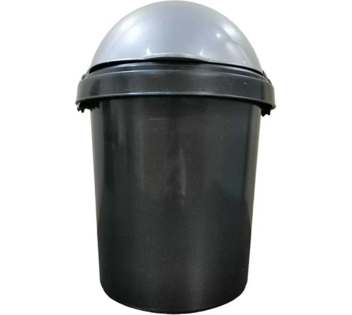 SMTE 90293559 Plastic Dustbin (Black) | Makro