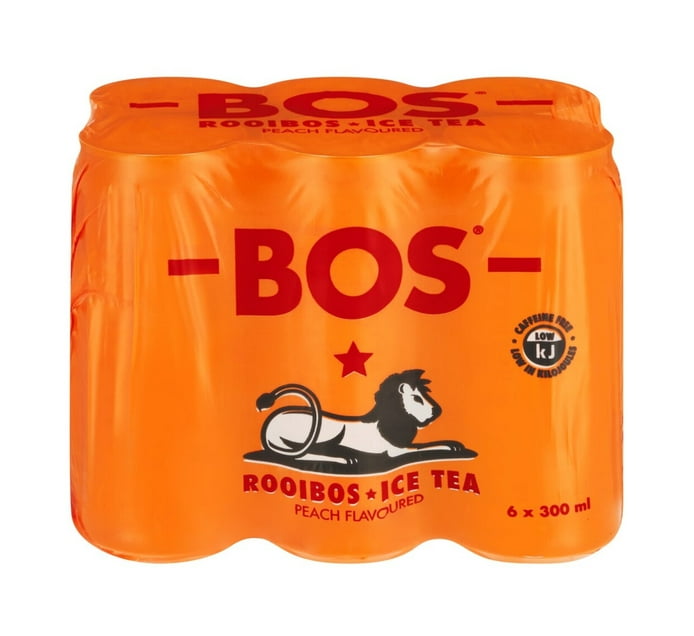 Bos Ice Tea Peach (6 x 300ml) | Makro