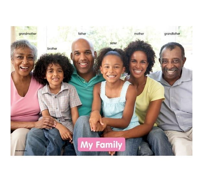 My family: Grade R (Wallchart) | Makro