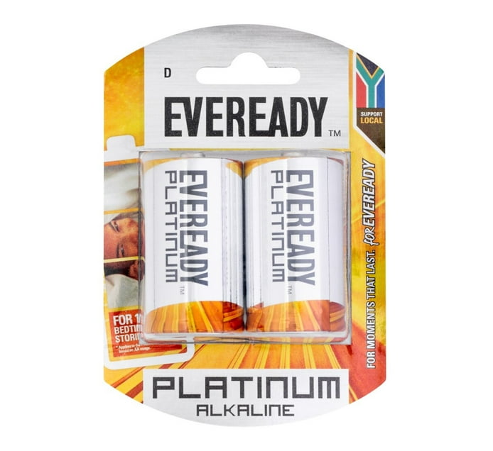 Someone’s in a Makro Eveready Platinum D Alkaline Batteries 2-Pack Mood