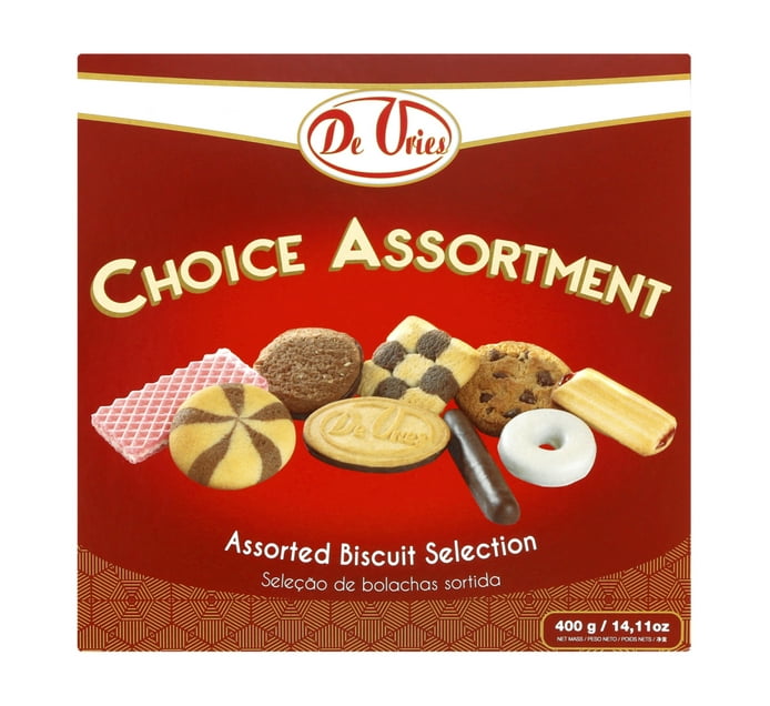 De Vries Choice Assortment Biscuits (1 x 400g) | Makro