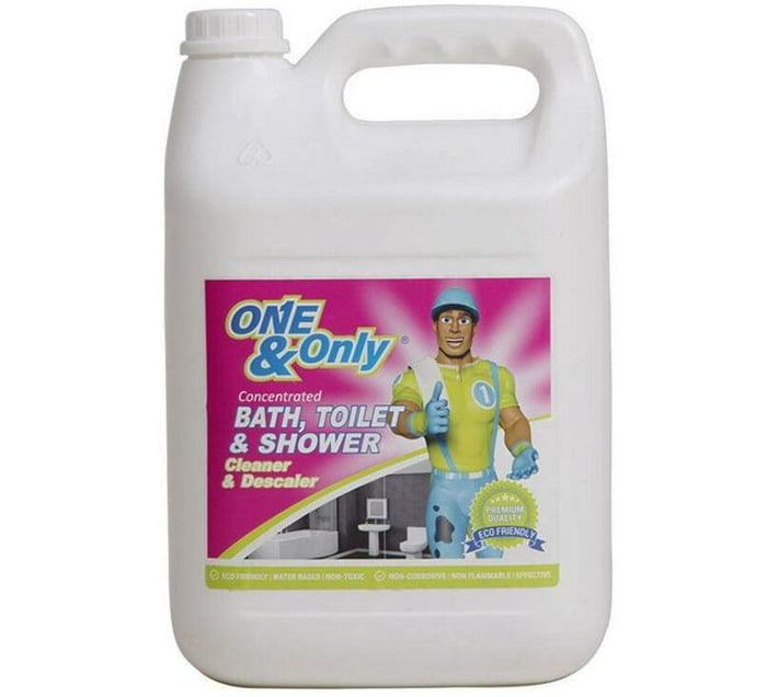 ONE & ONLY Bath Tile and Shower Cleaner and Descaler 5 Litre N/A (5 L ...