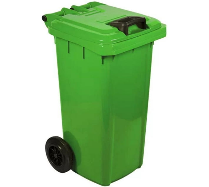 Sanitize S120 PP (Polypropylene) Dustbin (Green) | Makro