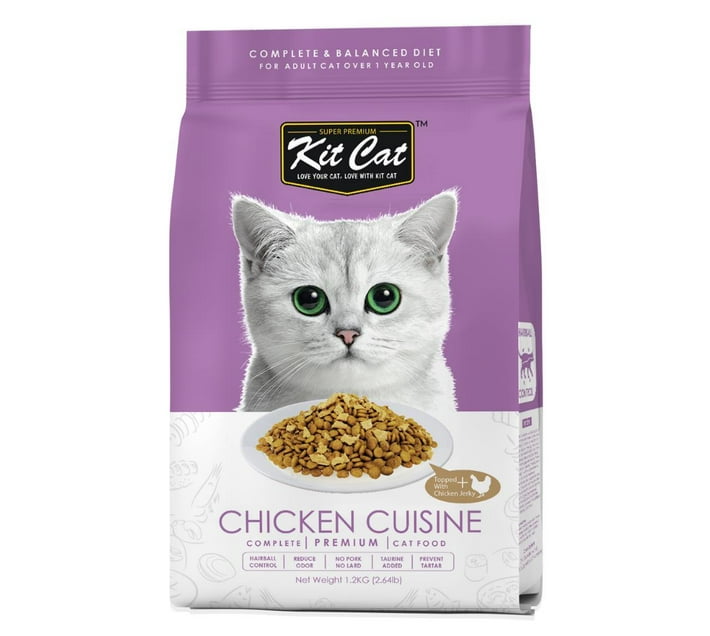 Someone’s in a Makro Chicken Cuisine (Hairball Control)Â 1.2kg Mood