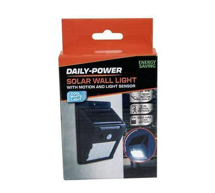 Someone’s in a Makro Motion Detection Solar Wall Light Mood