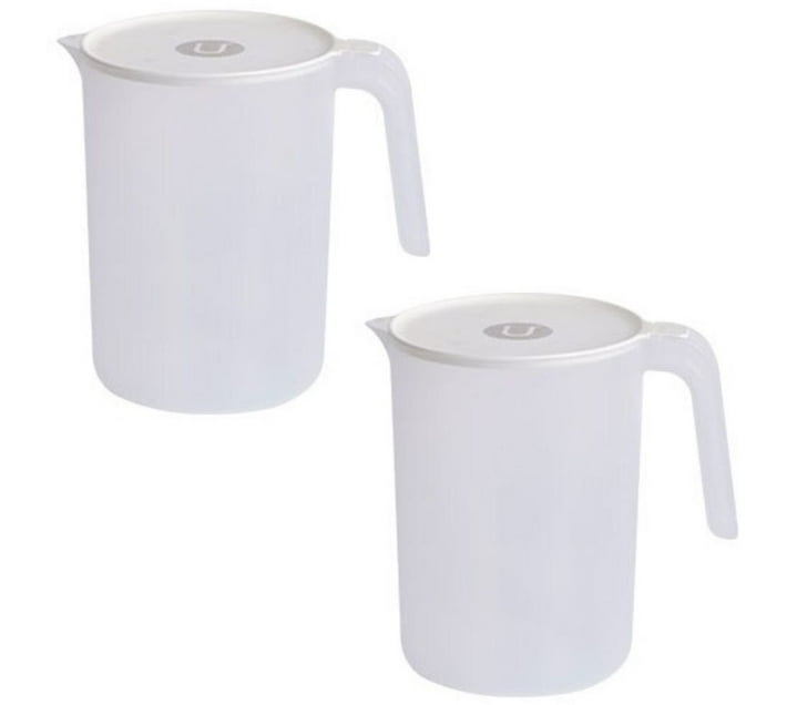 Someone’s in a Makro Kitchen Pitcher Water Plastic Cold 2 Set - White ...
