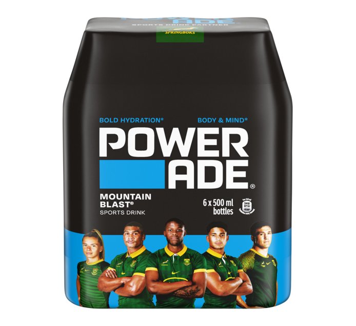 Buy Powerade Mountain Blast Sports Drink 6 x 500ml in Bulk | Makro Business