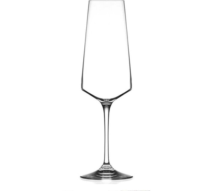 Glass (Pack of 6) 1 Champagne Glass Set (30 ml, Glass, Clear) | Makro