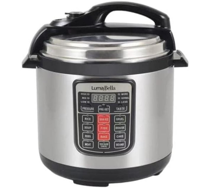 Luma bella pressure cooker 6 L Pressure Cooker (Aluminium) | Makro