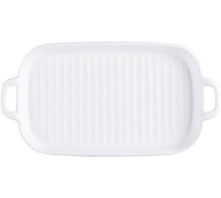 The Good Sport Kitchen Multi Purpose Rectangle BBQ Ceramic Grill Baking ...