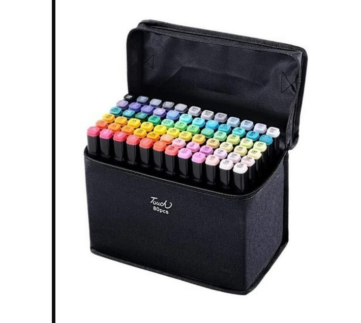 GENERIC 60 Colour Marker Pens (Multicolour) | Makro