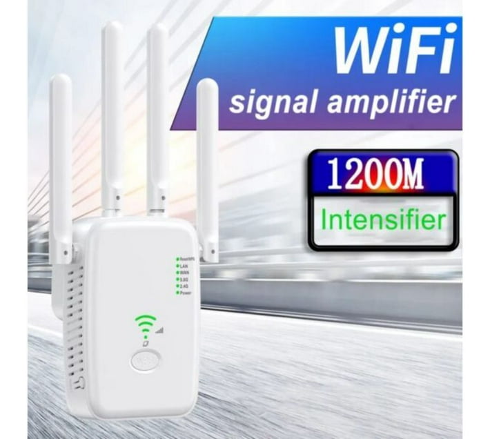 Wi fi W2 Parallel Import 1200 Mbps Router (White, Tri Band) | Makro