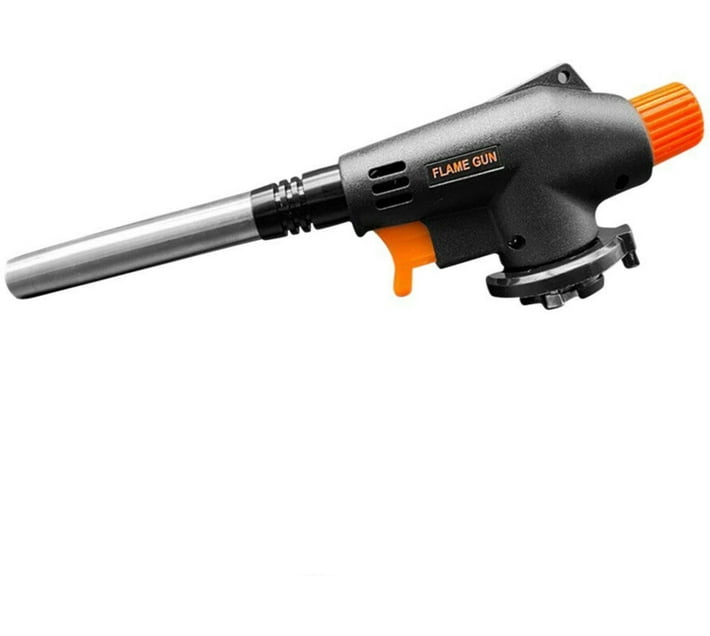 Cyclone Flame Butane Gas Torch Gun ZAR64 Natural Wood Wool Firelighter ...