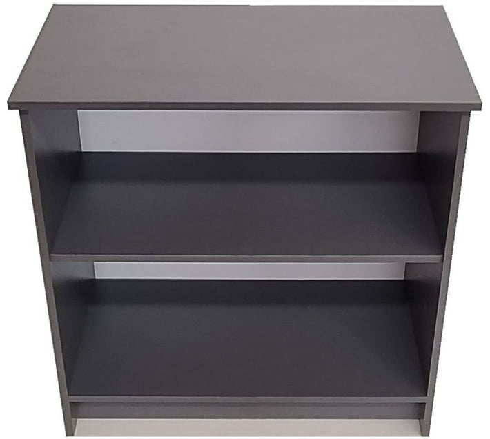 Buy Flatpack DIY Oxford 2 Shelf Book/Filing 80cm Engineered Wood Free ...