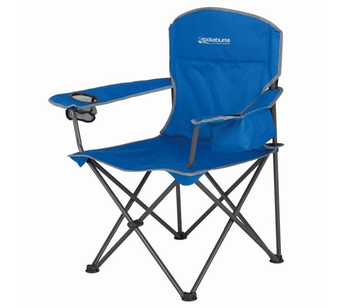 Someone’s in a Makro Kookaburra Oversized Cooler Arm Chair Blue 130kg Mood