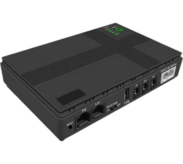 Generic Mini DC UPS Rack-mount Model UPS () | Makro