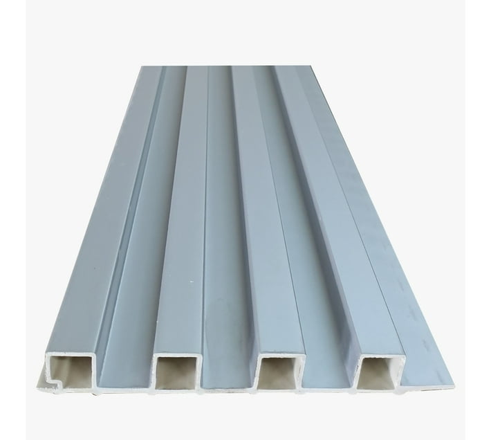 WPC Wall Panels Silver Pack of 10 (Silver) | Makro