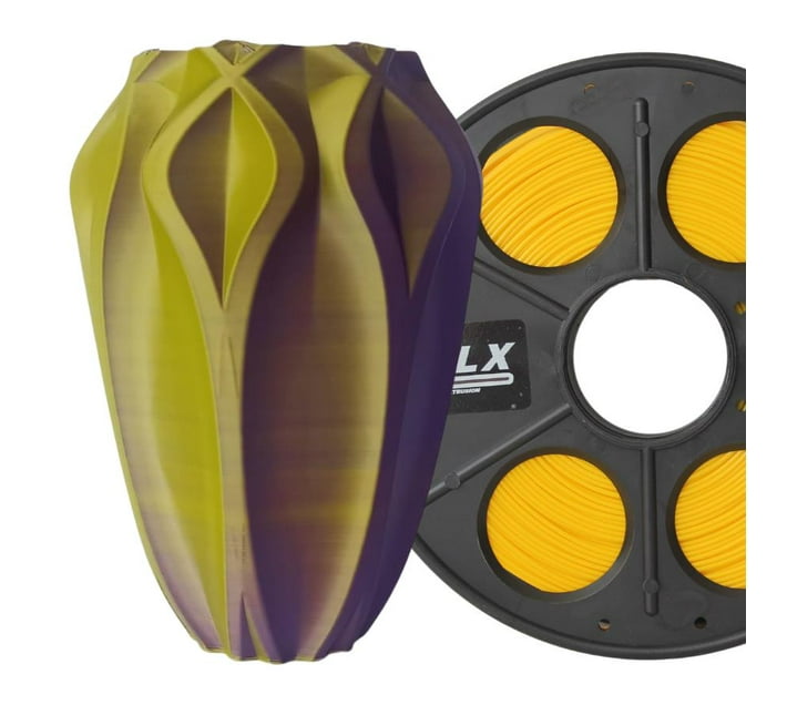 FIL X PLA Dual Silk Yellow and Purple 1.75mm 1kg | Makro