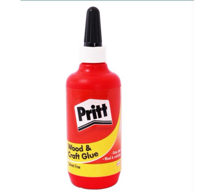 Pritt Wood and Craft Glue 100 ml Adhesive Tool (Set of 1, White) | Makro