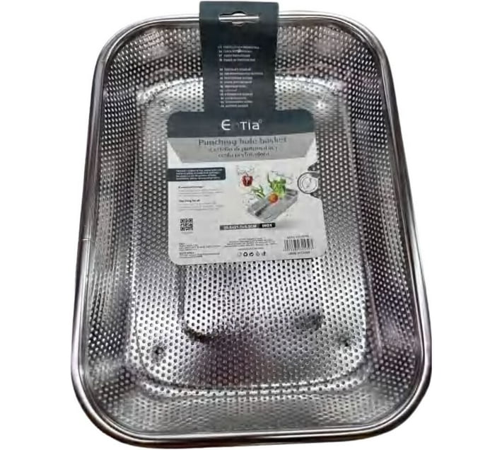 Buy Eotia Eotia 315793 Kitchen Colander Strainer Strainer (Silver, Pack ...