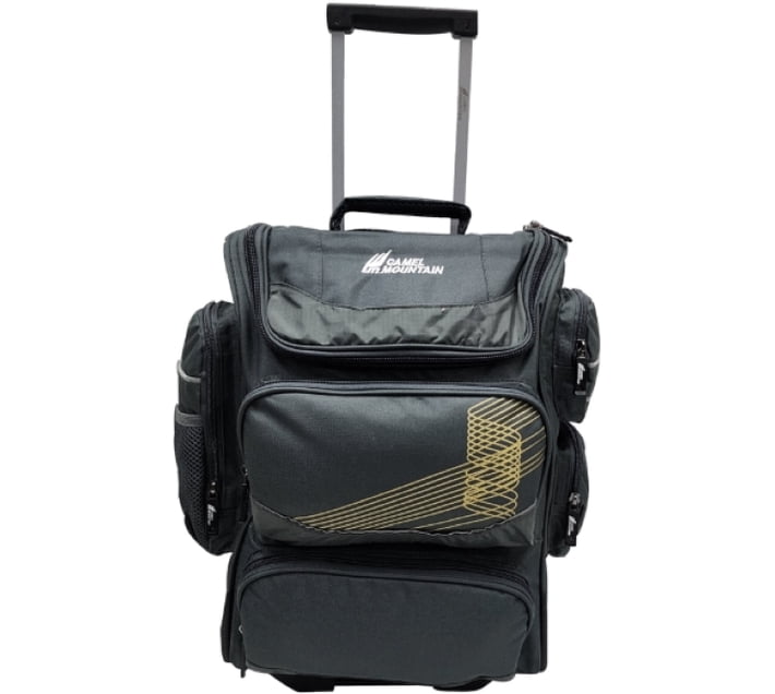 Camel Mountain School Trolley Bag with Extendable Handles and 6 ...