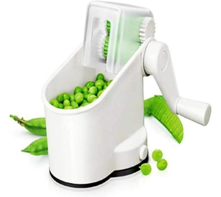 Generic Manual Hand rolling Pea Sheller NA Peeler (Green) | Makro