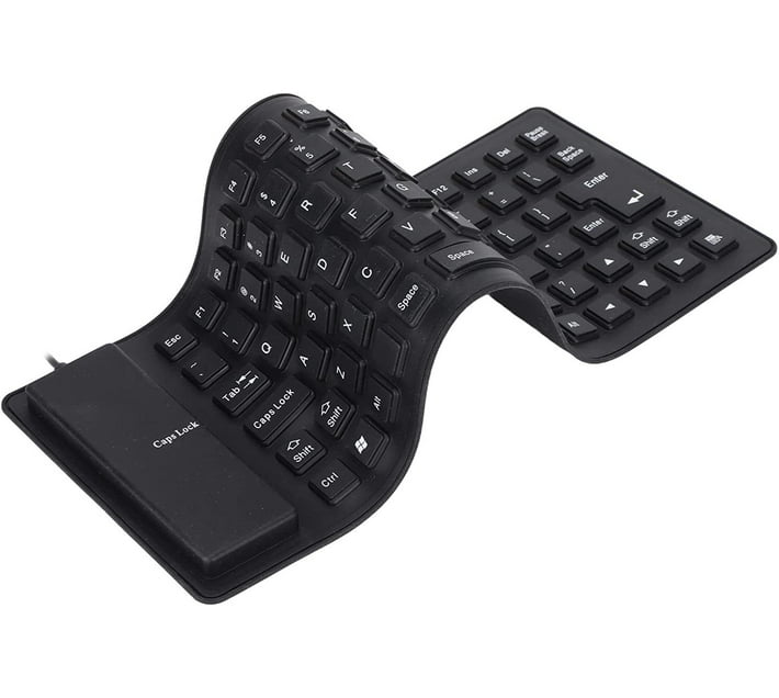 Super electronics XF0610 USB Wired Soft Silicone Flexible Wired USB ...