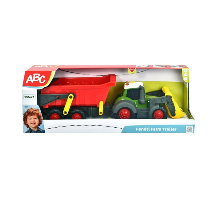 Dickie Dickie Happy Tractor with Trailer | Makro