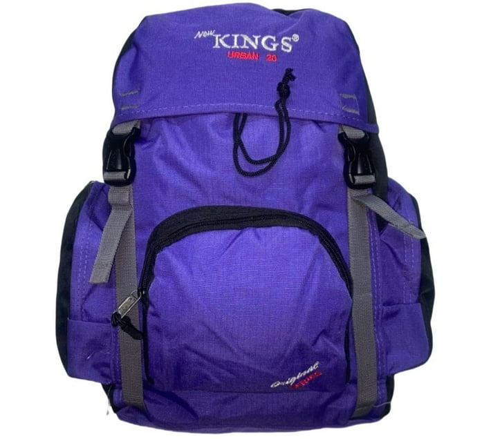 kings school bag 17 l Backpack (Purple) | Makro