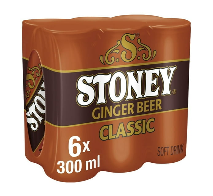 Buy Stoney Classic Ginger Beer Soft Drink 6 x 300ml in Bulk | Makro ...