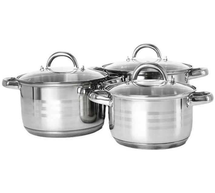 Danny Home 06 Stainless Steel Cookware Set (6 - Piece) | Makro