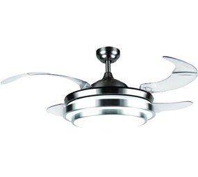 Bright Star Lighting FCF043 A 45 mm 3 Blade Ceiling Fan (Silver, Pack ...
