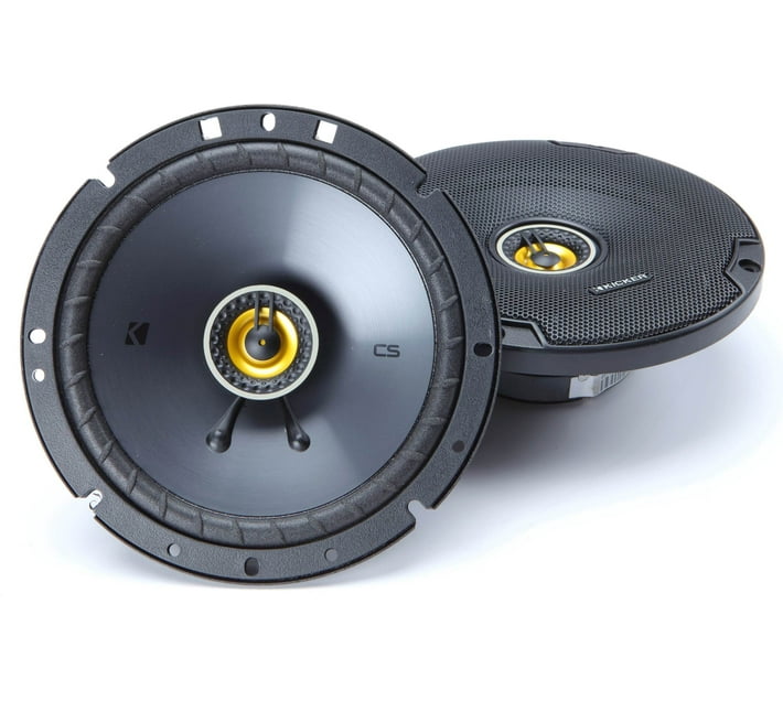 Kicker 46CSC674 (6.75 inch) 2 Way Coaxial Door Mounted Round Car Speaker (300 W) | Makro