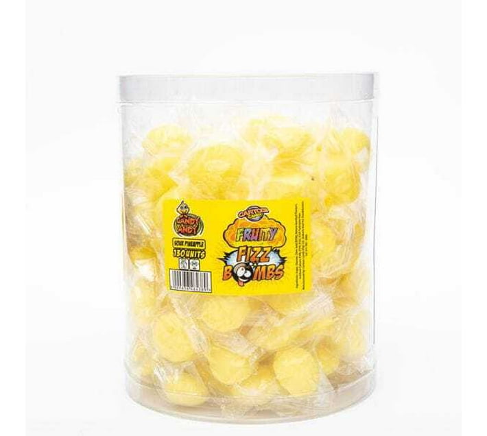 Cartoon Candy Cartoon Candy Sour Bombs Sour Pineapple Pack of 130 ...