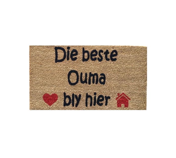 Someone’s in a Makro Matnifique Coir Doormat - Die Beste Ouma Bly Hier ...