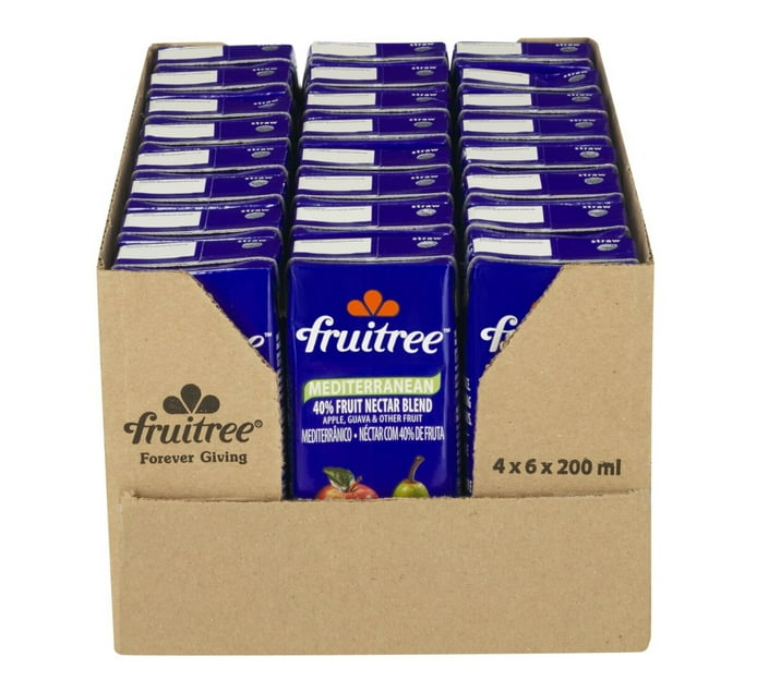 Fruitree Ready To Drink Nectar Mediteranean (24 x 200ml) | Makro