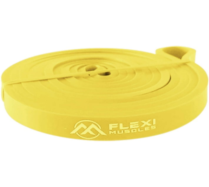 Flexi Muscles Pull up assist resistance bands Resistance Band (Yellow ...
