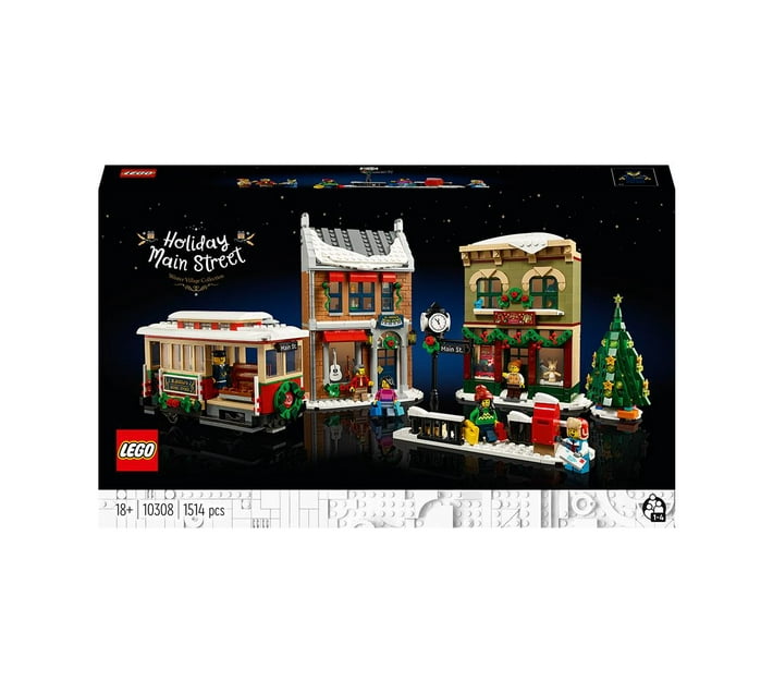 Someone’s in a Makro LEGO® ICONS Christmas High Street Building Kit for ...